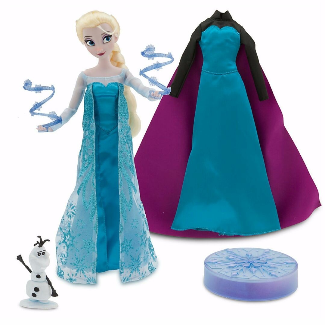 Boneca Elsa Frozen Que Canta Deluxe Original Disney Store R 199 90