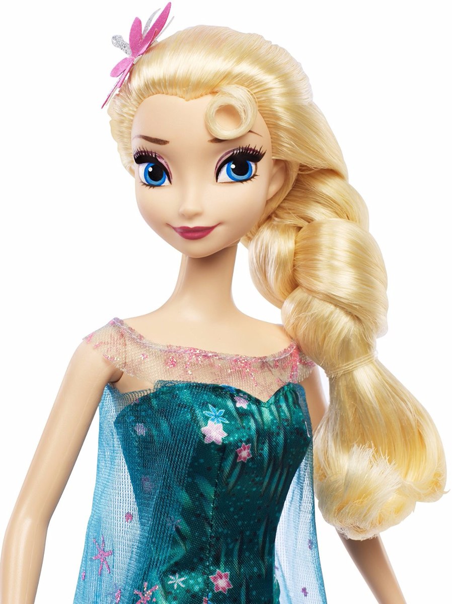 Boneca Original Disney Mattel Frozen Fever Kit Anna Elsa R 238 90