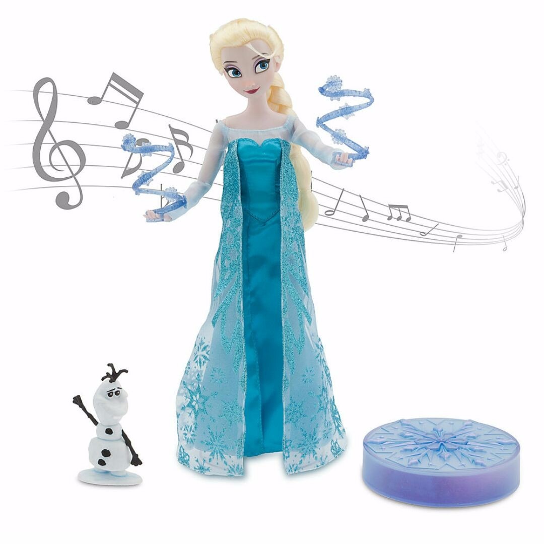 Boneca Elsa Frozen Que Canta Deluxe Original Disney Store R 199 90