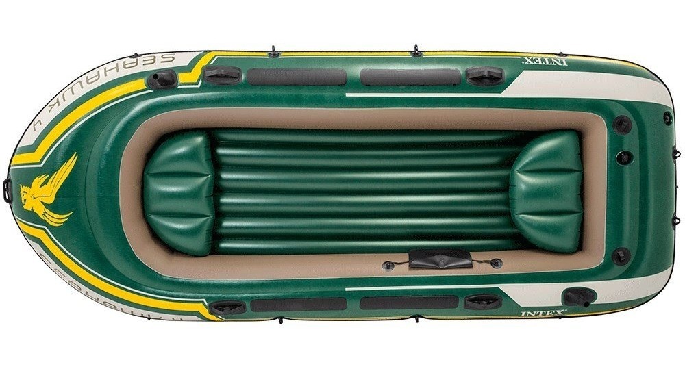 Bote Barco Inflável Seahawk 4 Com Remo Alumínio - Intex - R$ 749,90 em ... Bote Barco Inflável Seahawk 4 Com Remo Alumínio - Intex - R$ 749,90 em ...