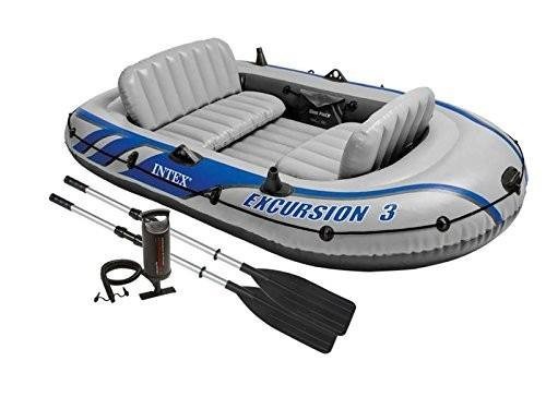 Bote Inflável Intex Excursion 3 Pessoas Remos Bomba Barco - R$ 799,90 ... Bote Inflável Intex Excursion 3 Pessoas Remos Bomba Barco - R$ 799,90 ...
