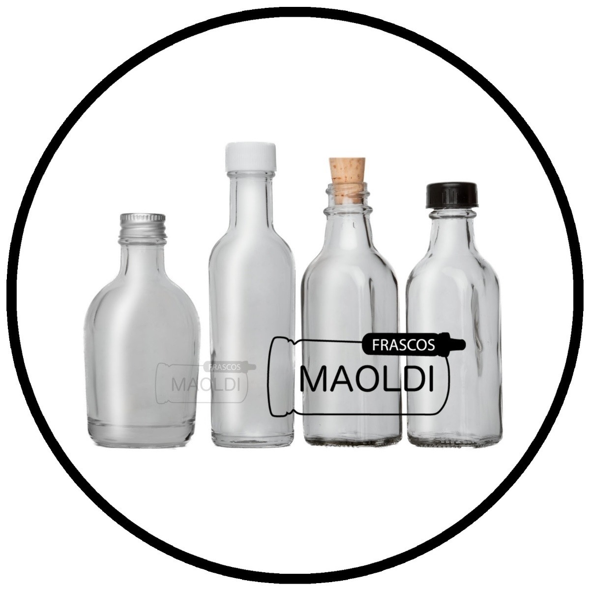 Botella De Vidrio 50 Ml. 30 Pz Maoldi Frasco Envase - $ 604.00 en ... Botella De Vidrio 50 Ml. 30 Pz Maoldi Frasco Envase - $ 604.00 en ...