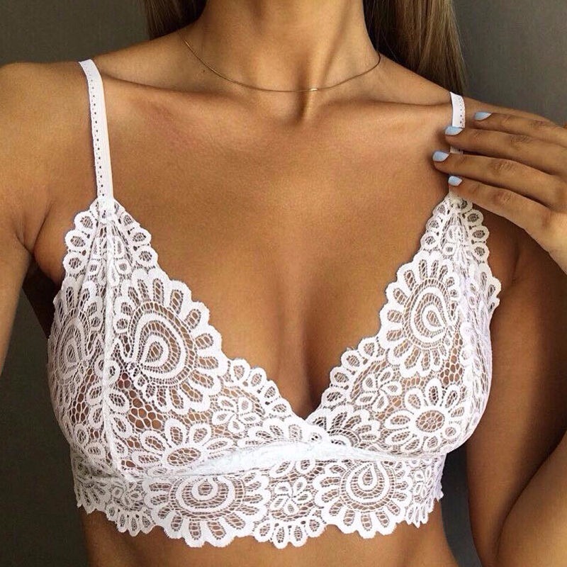 Bralette Crop Top Sexy Encaje Lenceria Mujer Sexy 29 900 En Mercado