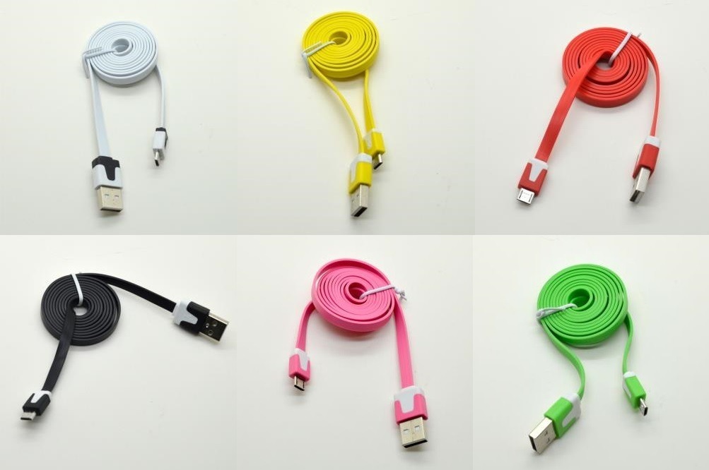 Cable De Datos Plano Colores Usb A Micro Usb - $ 2.990 en Mercado Libre Cable De Datos Plano Colores Usb A Micro Usb - $ 2.990 en Mercado Libre