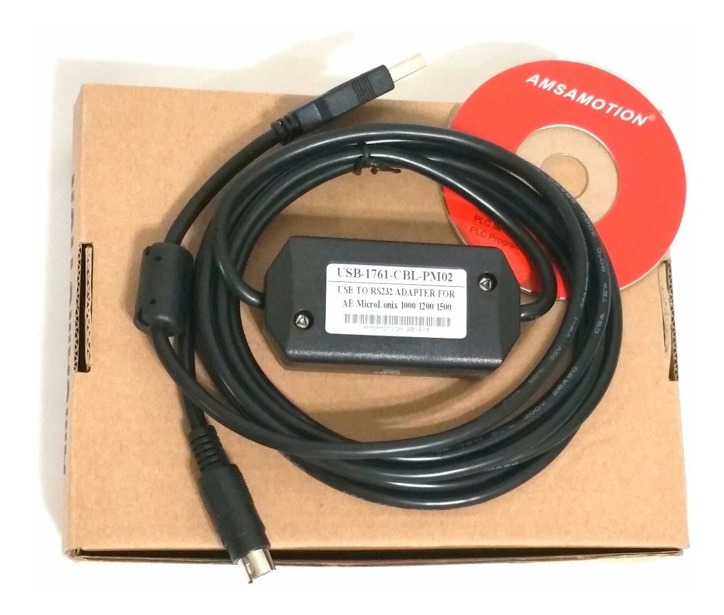 Cable Usb 1761 Cbl Pm02 Para Plc Micrologix De Allen Bradley 699 99