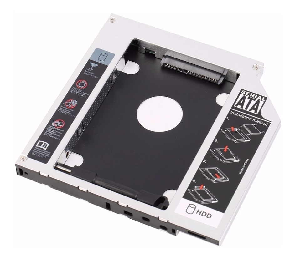 Caddy 12.7mm Universal Sata Notebook Disco Duro Ssd | Dfast - $ 4.990 ...