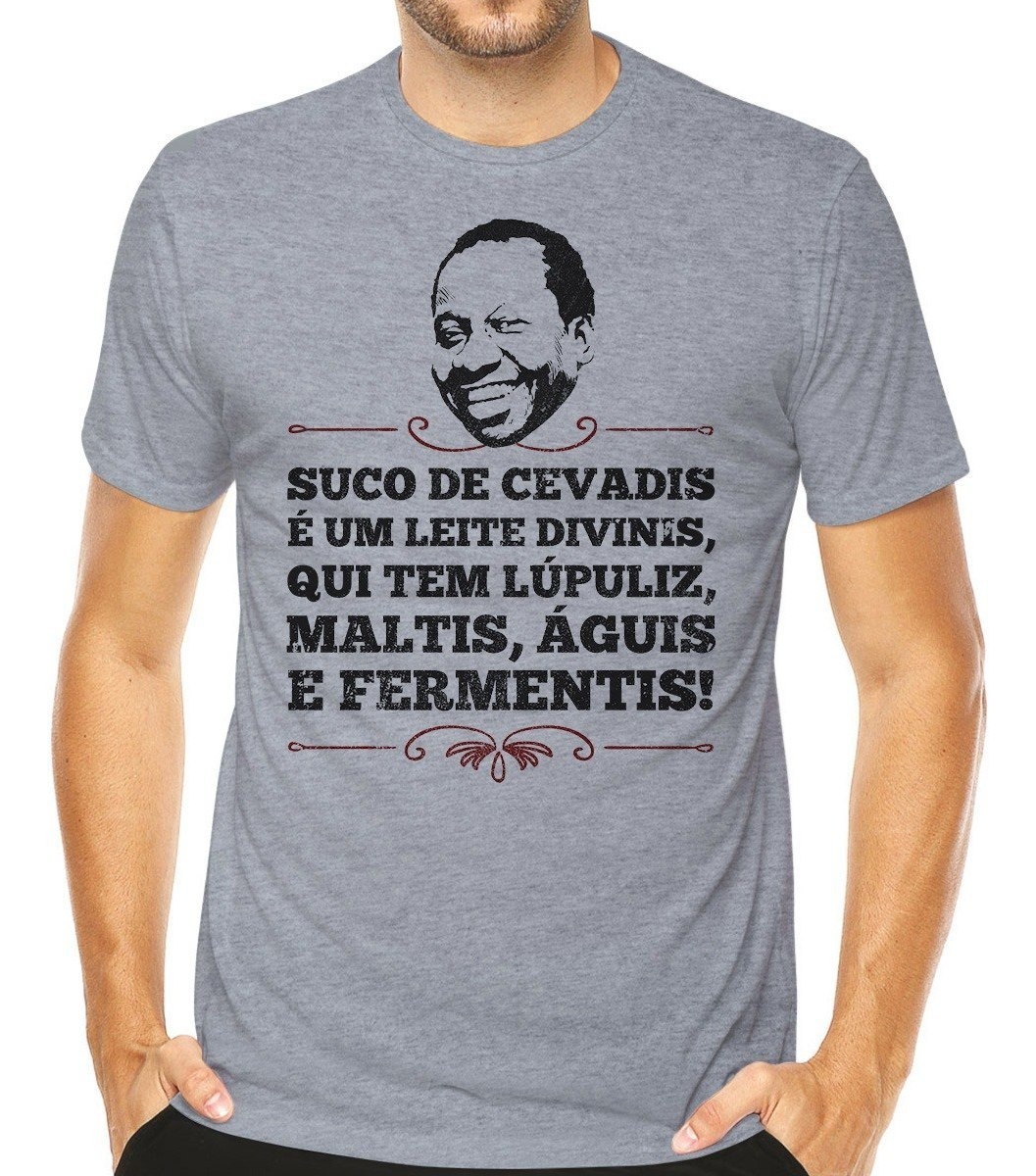 Camiseta Camisa Mussum Estampas Frases Engraçadas Humor Meme R 32 00