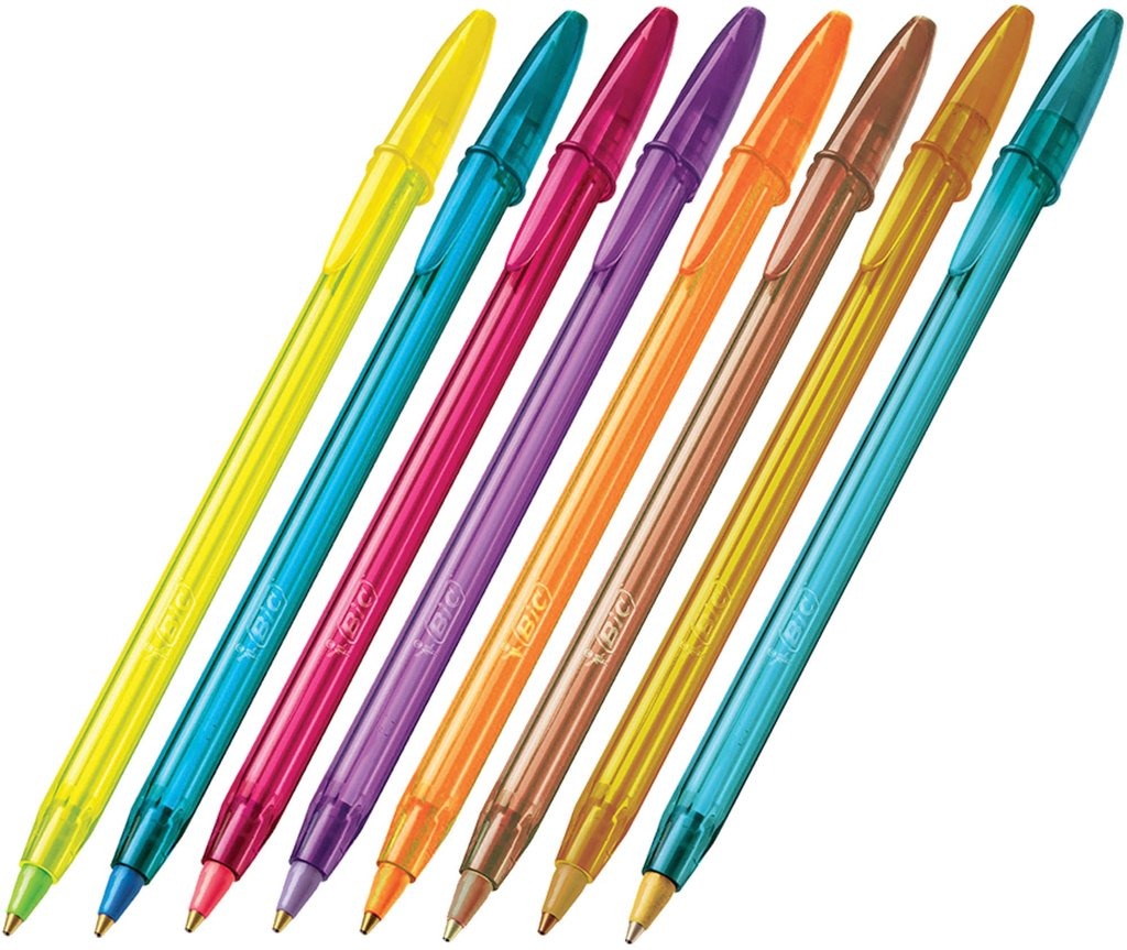 Caneta Bic Cristal Fashion 8 Cores - R$ 29,18 em Mercado Livre Caneta Bic Cristal Fashion 8 Cores - R$ 29,18 em Mercado Livre