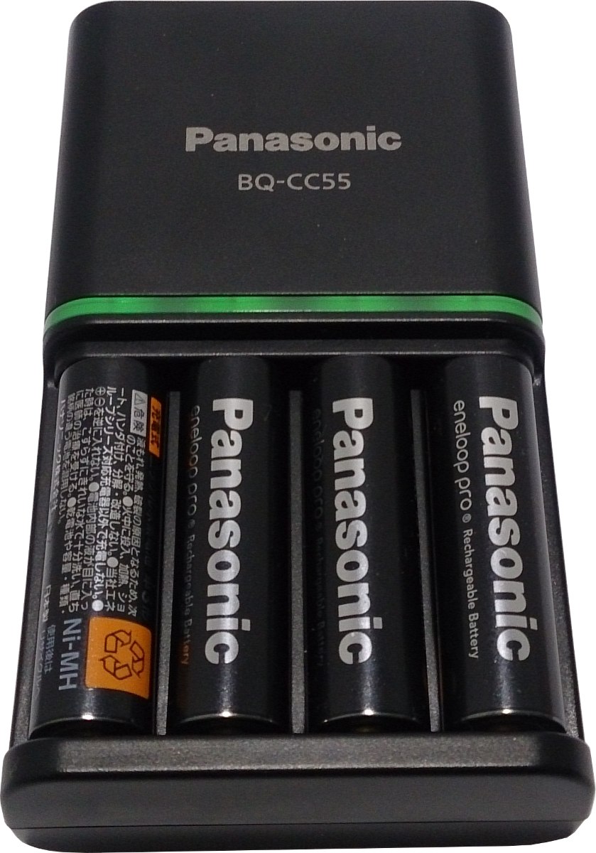 Carregador 4 Pilhas Aa Recarregáveis Eneloop Pro Case R 290 00