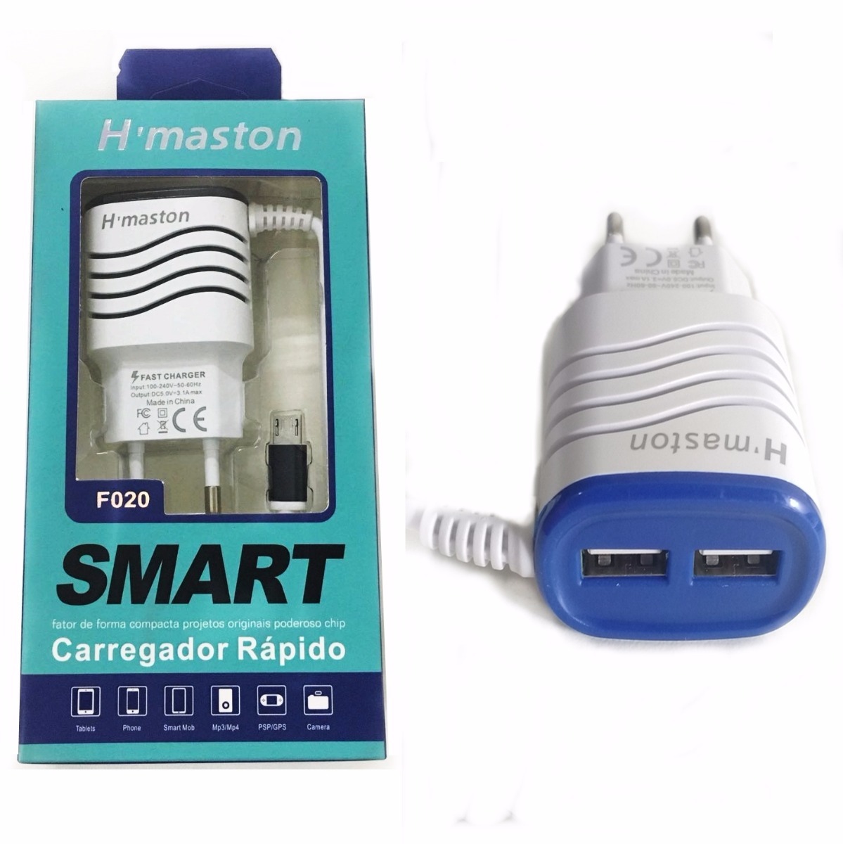 Carregador Cabo V8 Usb Rápida Turbo Quantum Fly R 27 00 Em