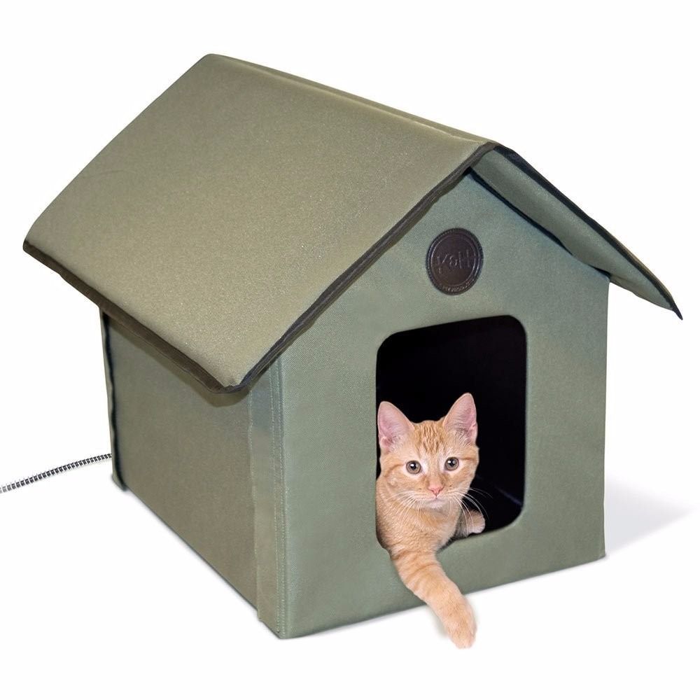 Casa Para Gatos Con Calefaccion Exterior E Interiores Kandh 2 390 00