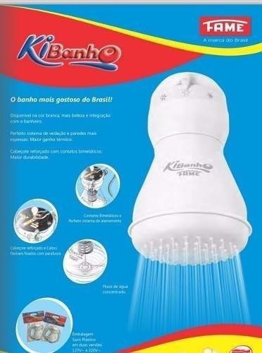 Chuveiro Kibanho Fame 220v 5 400w R 23 90 Em Mercado Livre