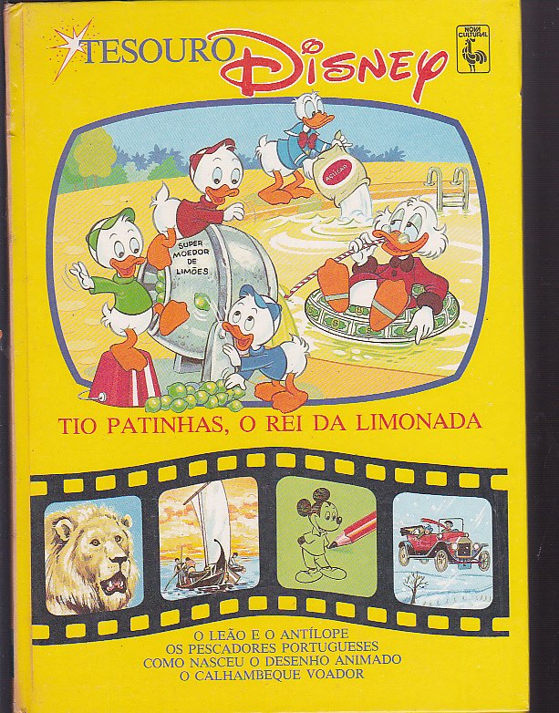 Coleçao Tesouro Disney 8 Volumes Com Caixa Nova Cultural R 180
