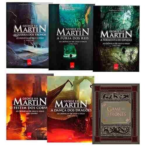 Coleção As Crônicas De Gelo E Fogo Livro Game Of Thrones R 179 49