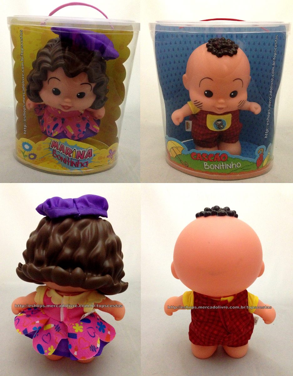 Coleção Completa Bonecos Turma Da Mônica Original Multibrink R 48930 Em Mercado Livre