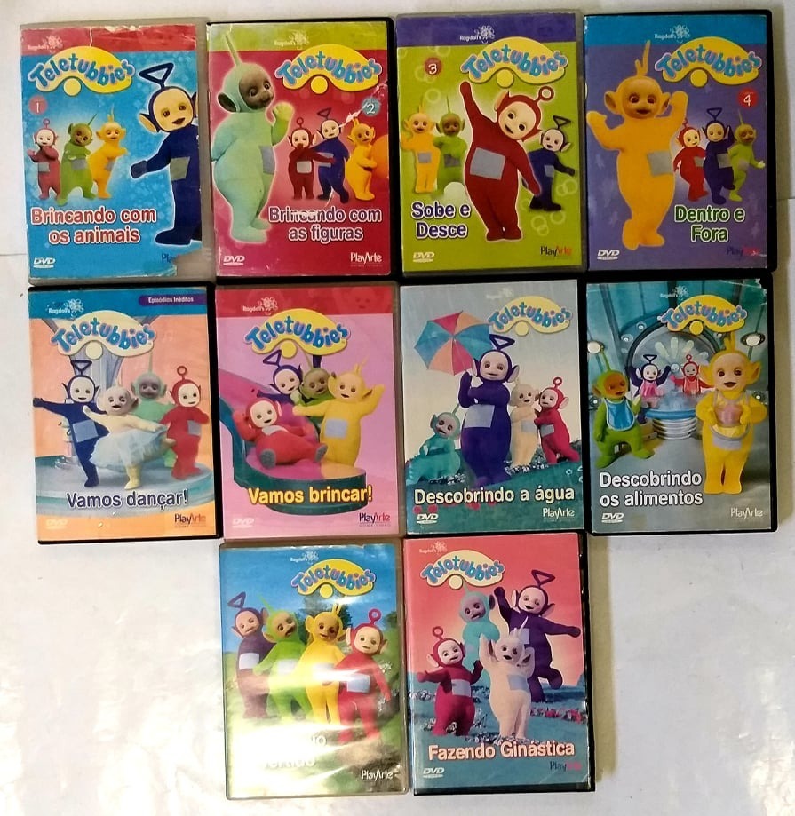Coleção Completa Teletubbies - Dvds Originais - R$ 697,40 em Mercado Livre