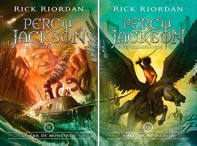 Coleção Percy Jackson And Os Olimpianos Nova Capa 8 Livros R 214