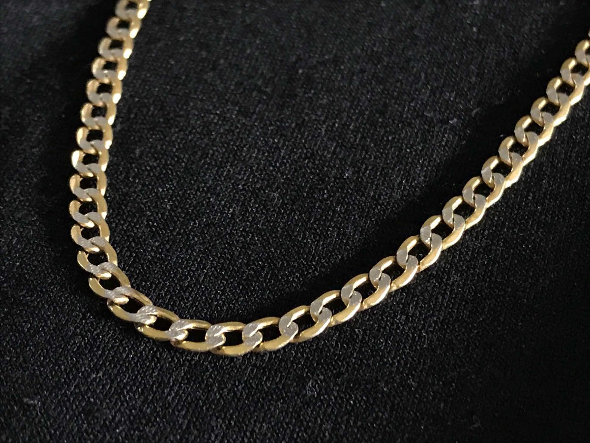 Collar Cadena Cubana Pavé Oro 10k Solido 50 Cm - $ 6,500.00 en Mercado ... Collar Cadena Cubana Pavé Oro 10k Solido 50 Cm - $ 6,500.00 en Mercado ...