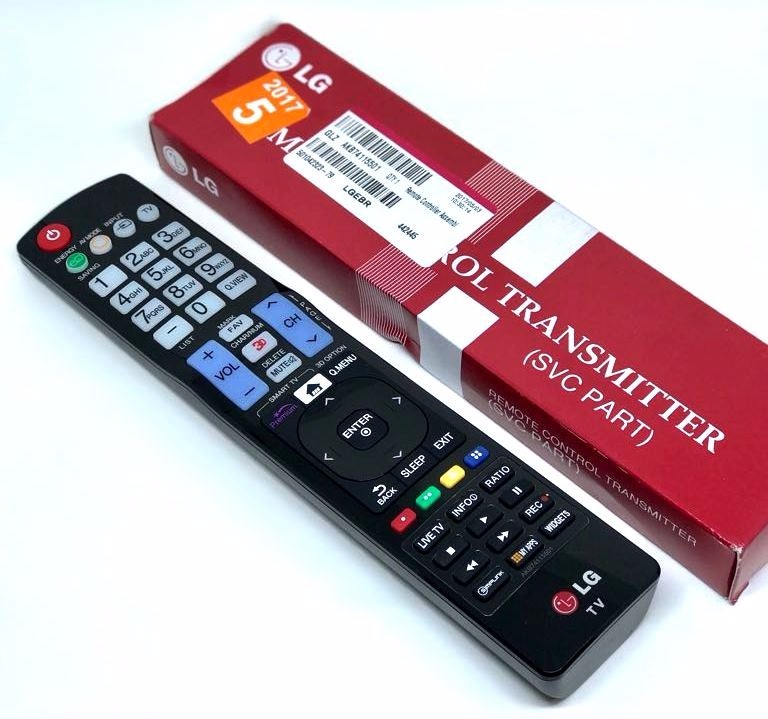 Controle Remoto Tv Lg Smart 3d My Apps Akb74115501 Original R 65 00