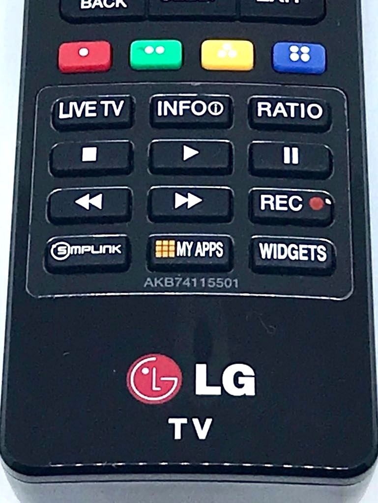 Controle Remoto Tv Lg Smart 3d My Apps Akb74115501 Original R 65 00