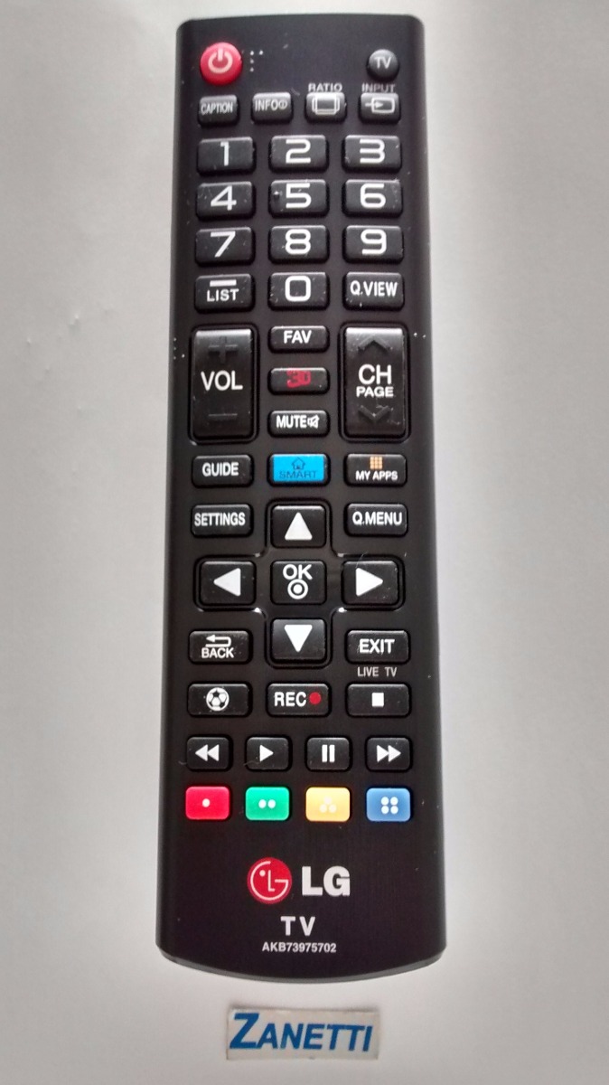 Controle Tv Lg Original Smart Tv C Função 3d Home My Apps R 57 79