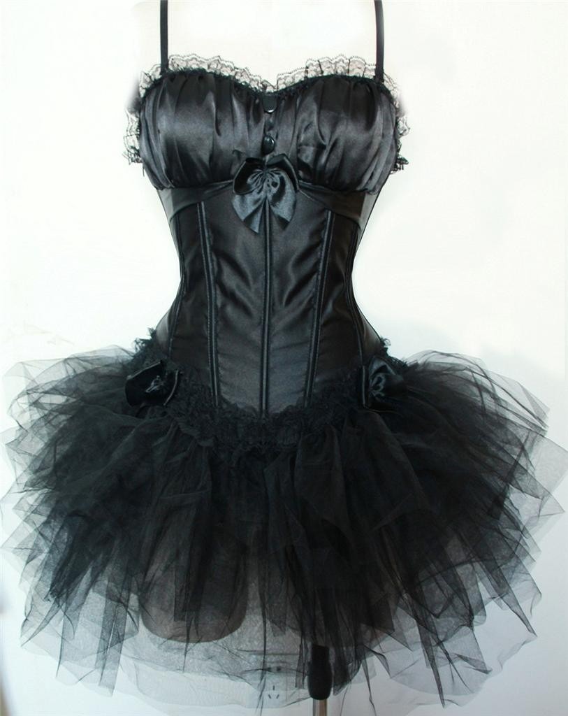 Corset Negro Talla Chica S Lenceria Sexy Boda Fiesta Xv Años 500 00