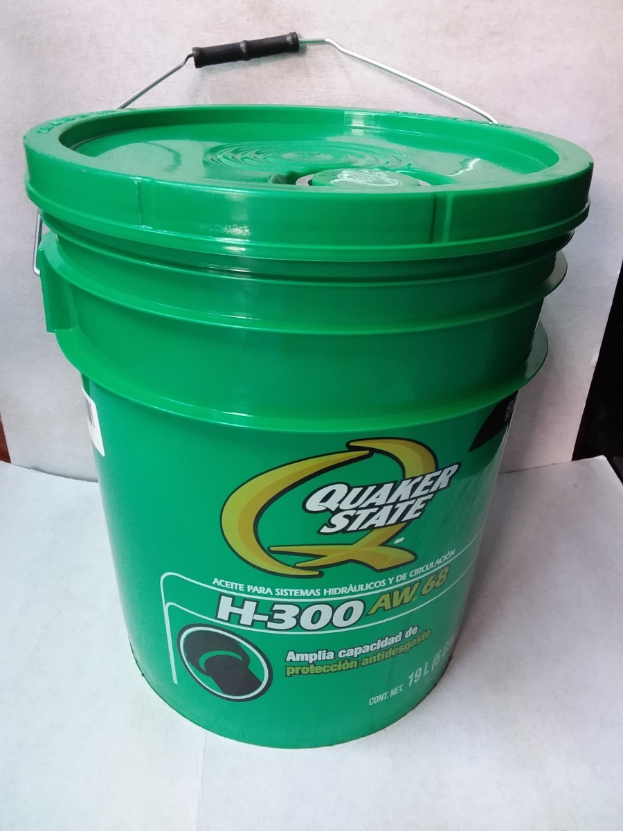 Cubeta Aceite Hidraulico Quaker H300 Aw68 19 Litros - $ 800.00 en ... Cubeta Aceite Hidraulico Quaker H300 Aw68 19 Litros - $ 800.00 en ...