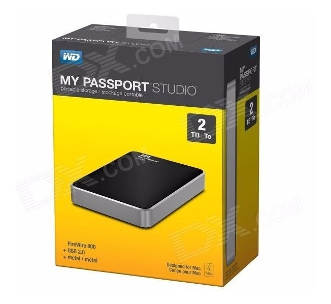 Disco Duro Externo Western Digital My Passport 2 Teras Usb 2 100 00