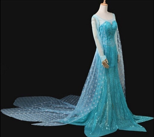 Disfraz Vestido Frozen Elsa Adulto Envío Gratis 3 299 00 En Mercado