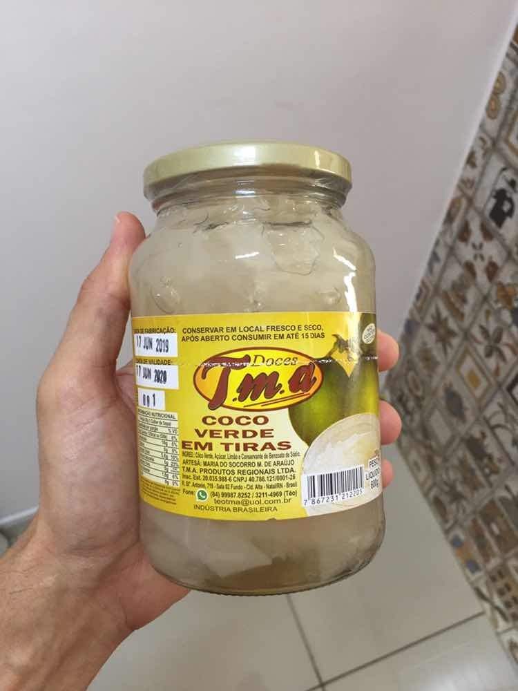 Doce Compota De Coco - R$ 29,90 em Mercado Livre Doce Compota De Coco - R$ 29,90 em Mercado Livre