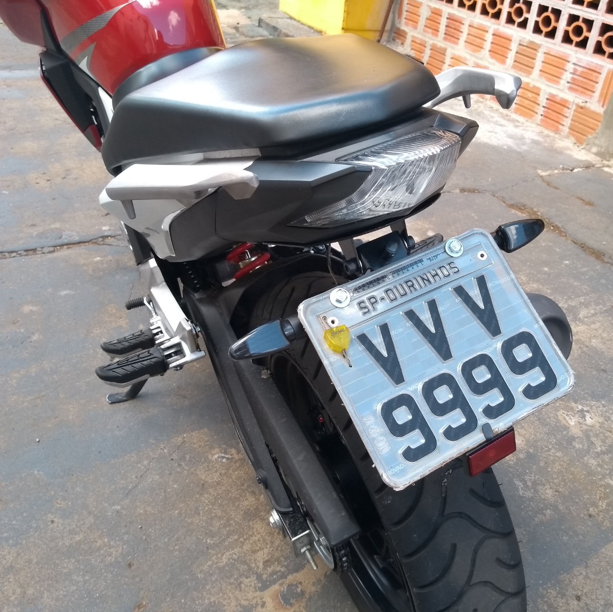 Eliminador Rabeta Honda Cb Twister 250 2016 P Setas Univer R 155 00