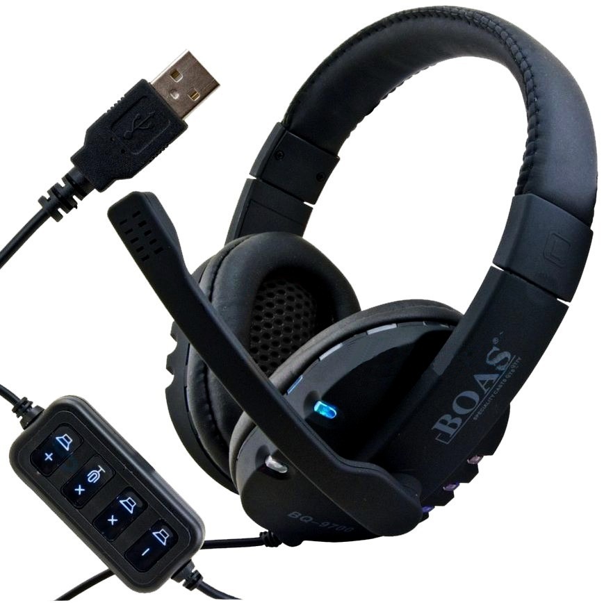 Fone De Ouvido Headset Boas Ps3 Ps4 Pc Usb B9700 Gamer R 1 160 00 Em