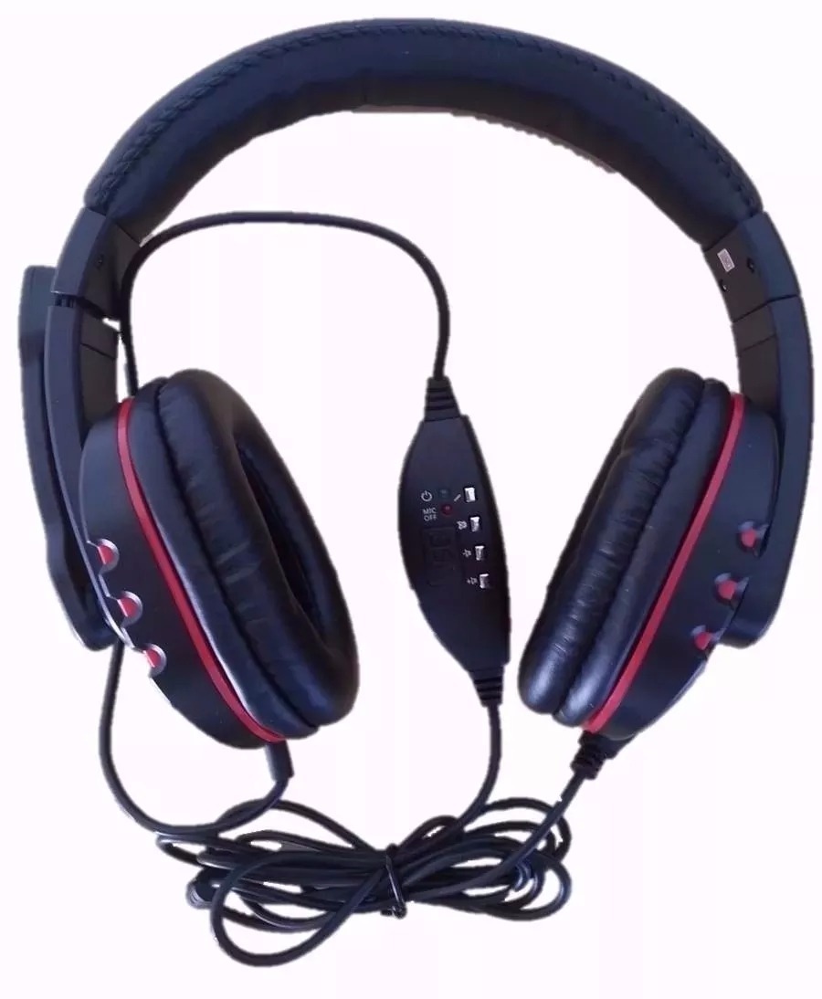 Fone De Ouvido Headset Com Microfone Feir Usb Pc Ps3 Ps4 R 50 49 Em