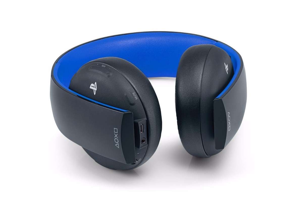 Fone Sem Fio Sony Playstation Gold Wireless Stereo Headset R 547 00