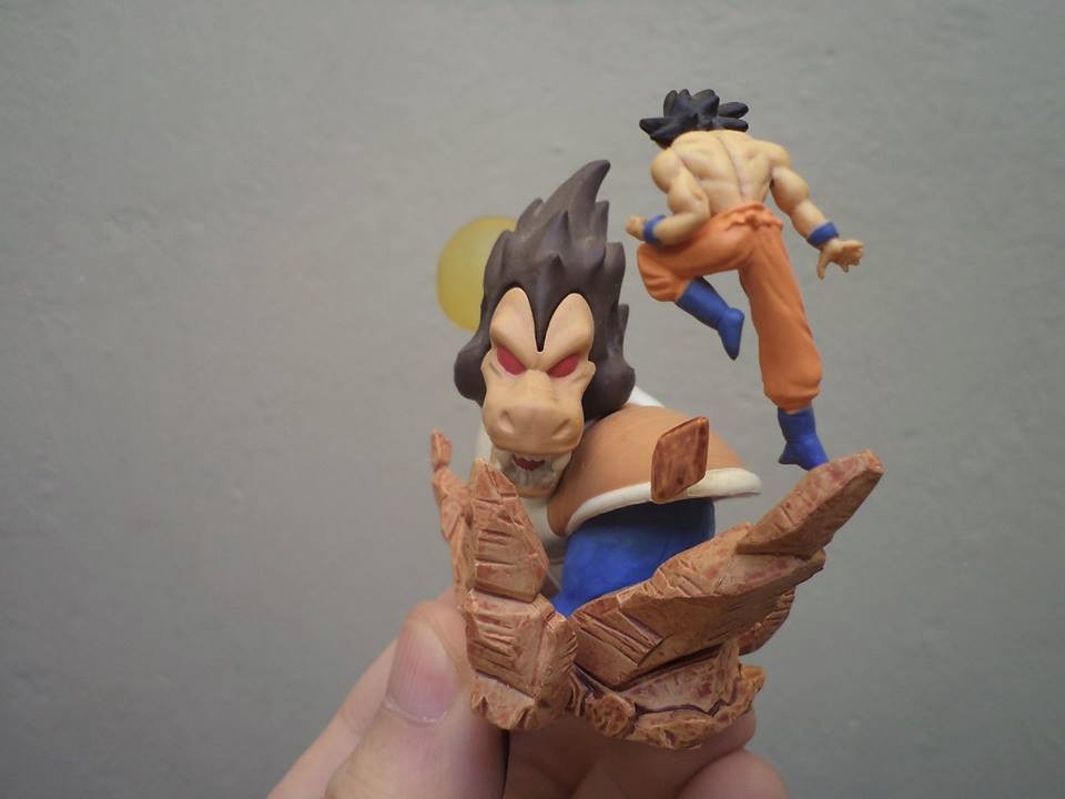 Goku Contra Vegeta Oozaru Dragon Ball Z Mini Escenario 299 00 En
