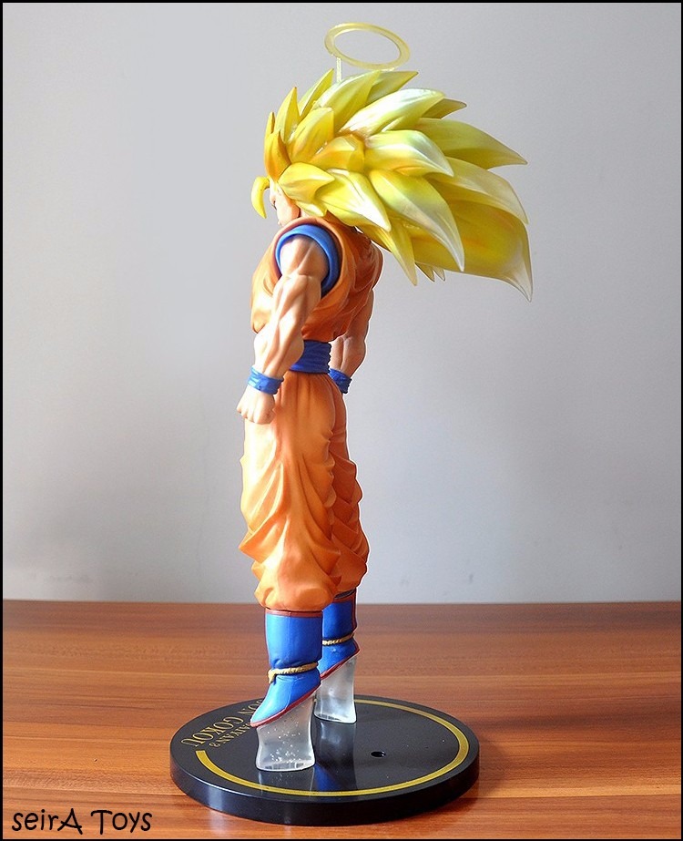 Goku Sayayin Fase 3 28 Cms Pvc Dragon Ball Envío Gratis 1 019