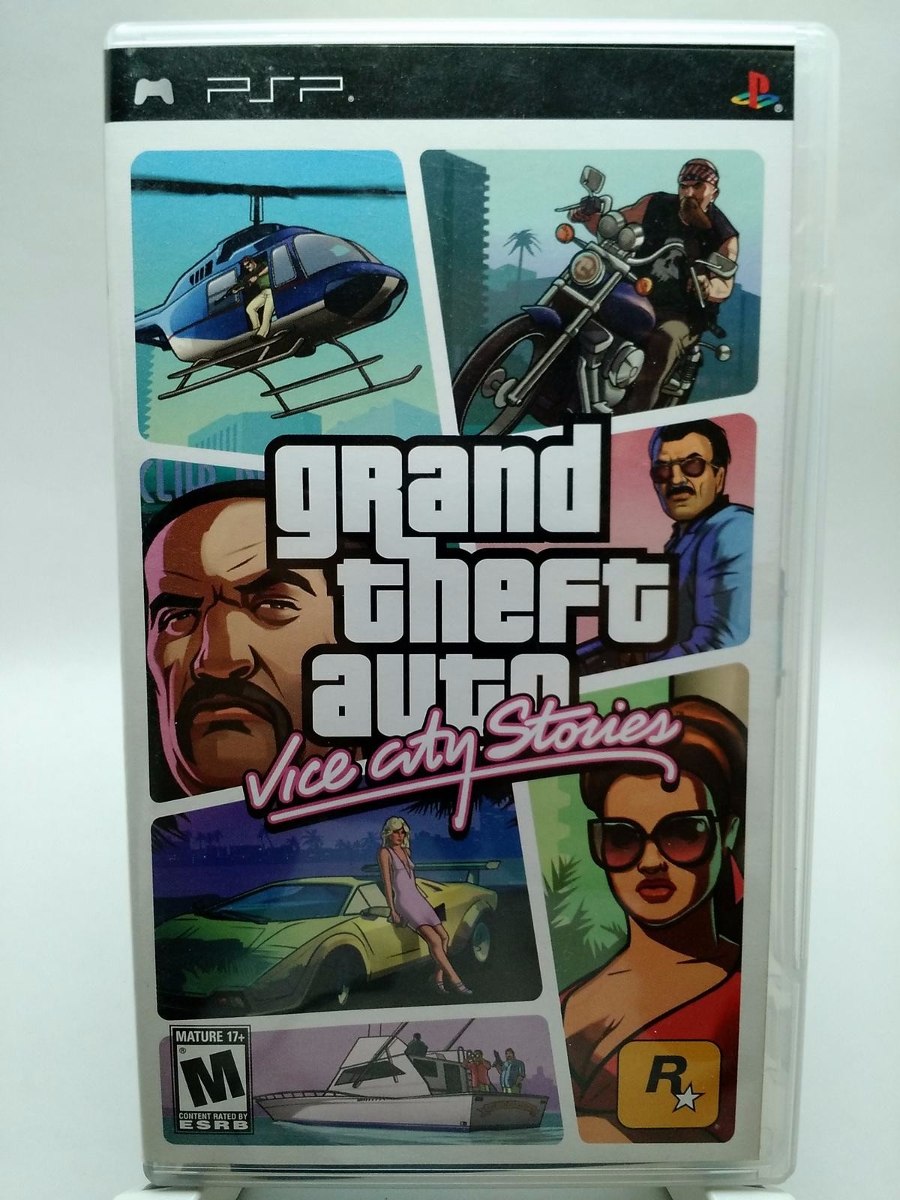 Grand Theft Auto Vice City Stories Sony Playstation Portable Psp Game