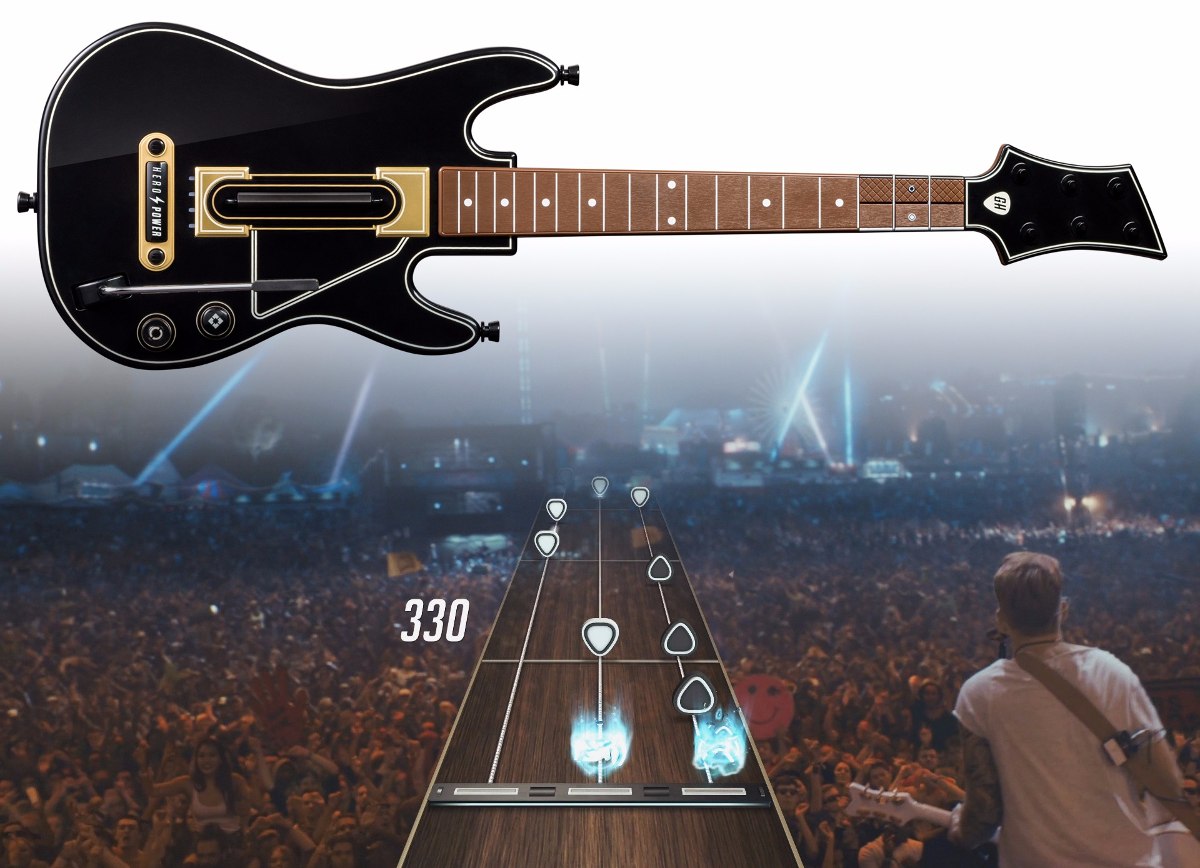 Guitar Hero Live + Guitarra Para Ps4 Nuevo - $ 1,299.00 en Mercado Libre