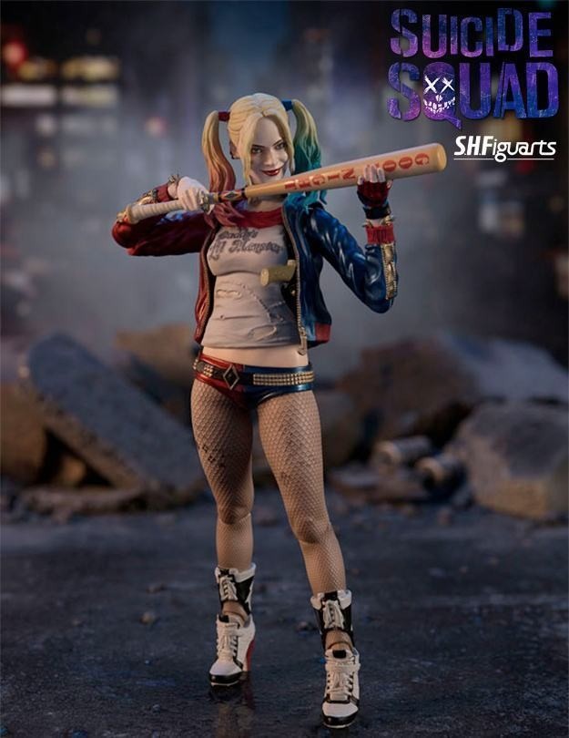 Harley Quinn Suicide Squad Bandai S H Figuarts Edição 2017 R 398 54