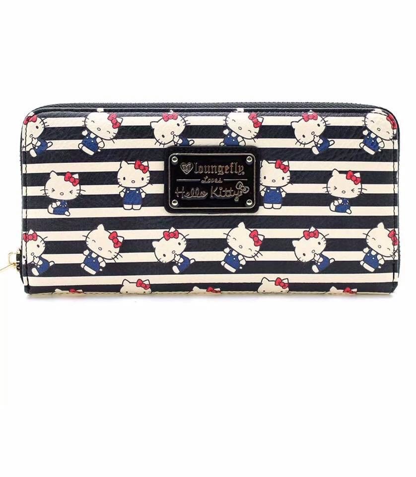 Hello Kitty Linda Cartera Billetera Loungefly Sanrio 90000 En Mercado Libre