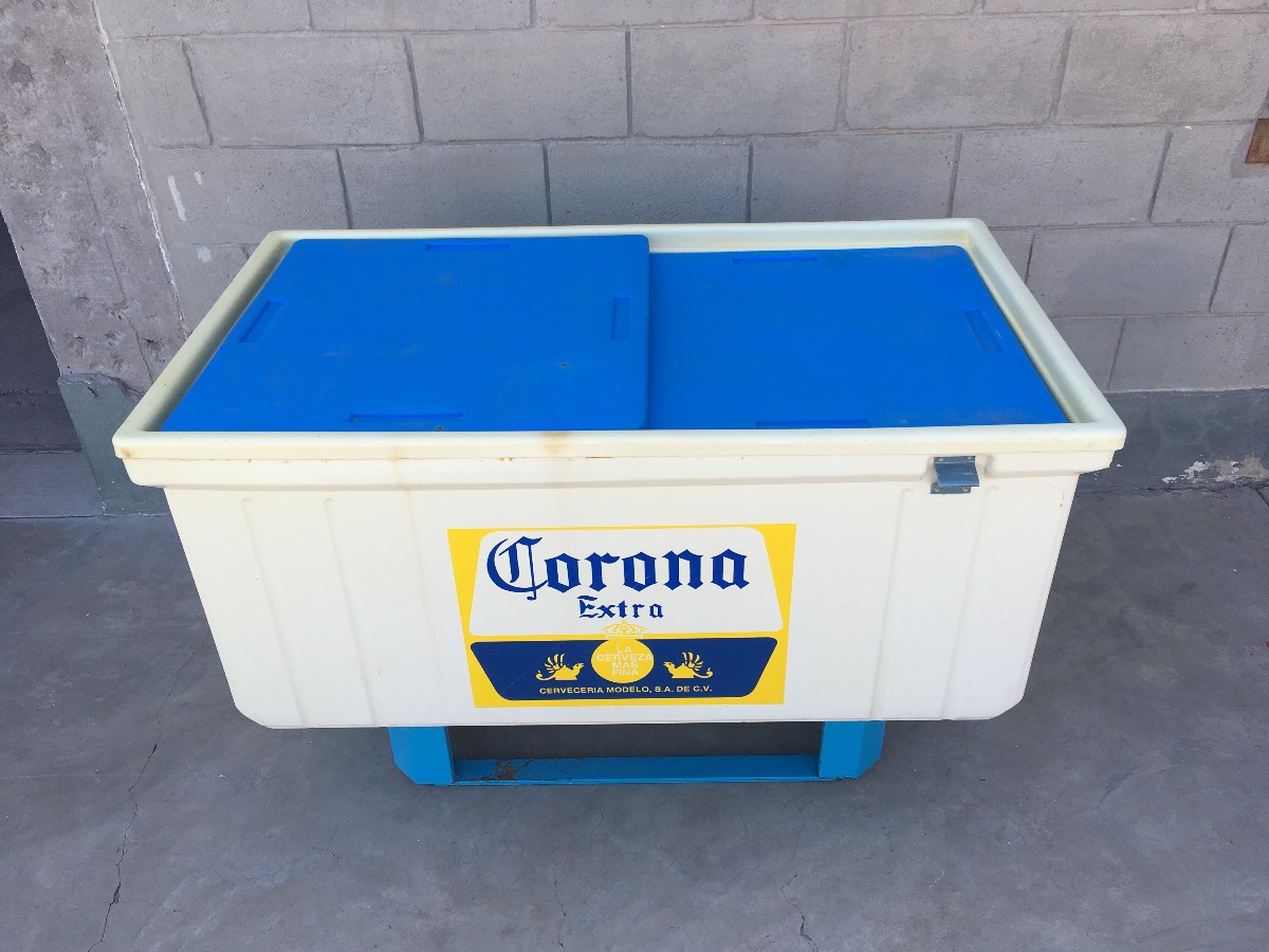 Hielera Corona Extra Modelo Cerveza Expendio Cooler Grande - $ 2,400.00 ...