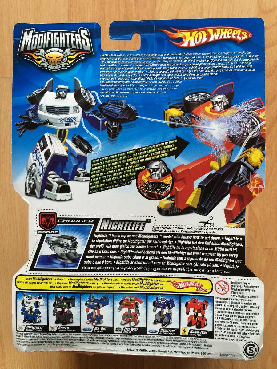Hot Wheels Modifighter Nightlife Dodge Charger Transformer . - $ 1,200. ...