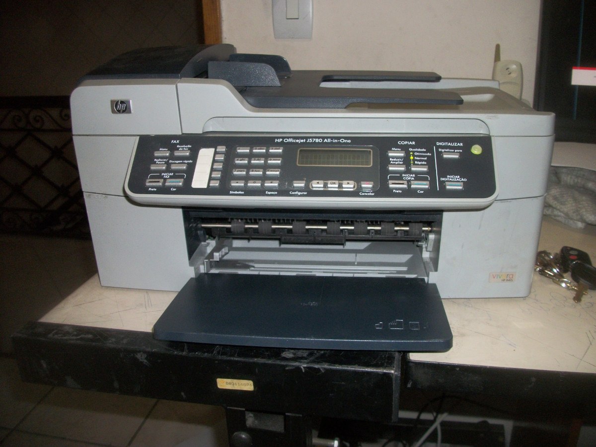 Impresssora Multifuncional Hp Officejet J5780 ( 16 Vendidos) - R$ 279 ...