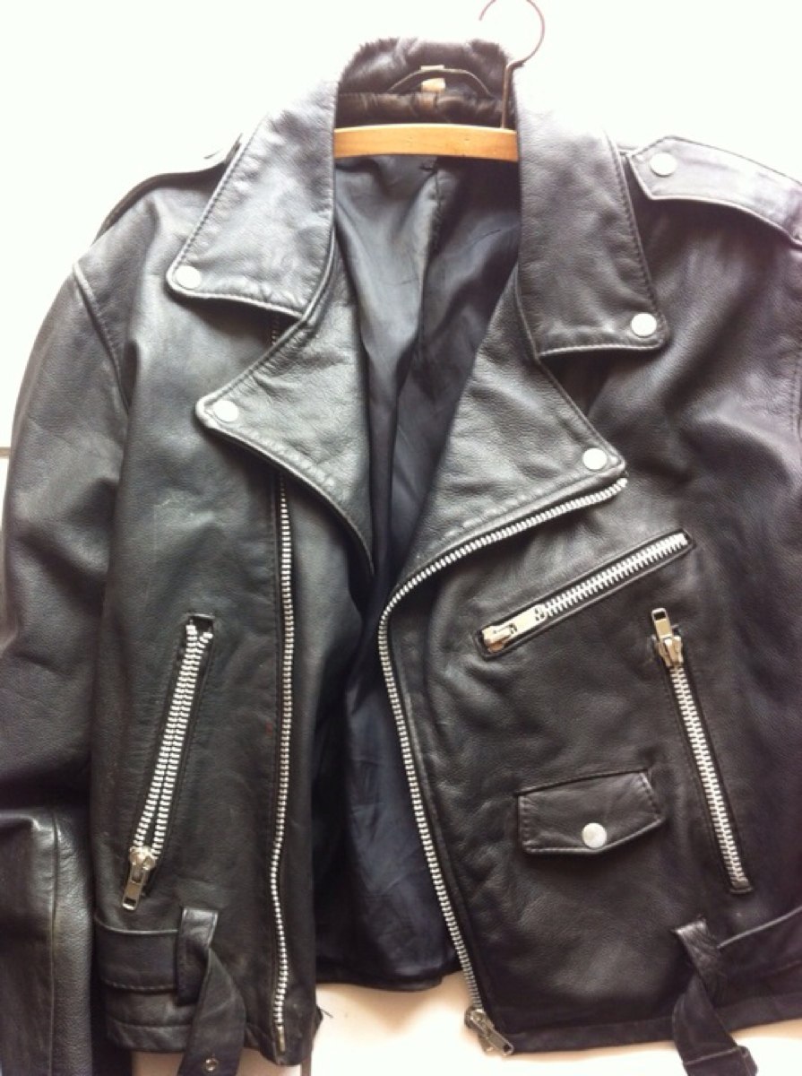 Jaqueta Couro Perfecto Antiga Ótimo Est Ramones Sex Pistols R 1 224
