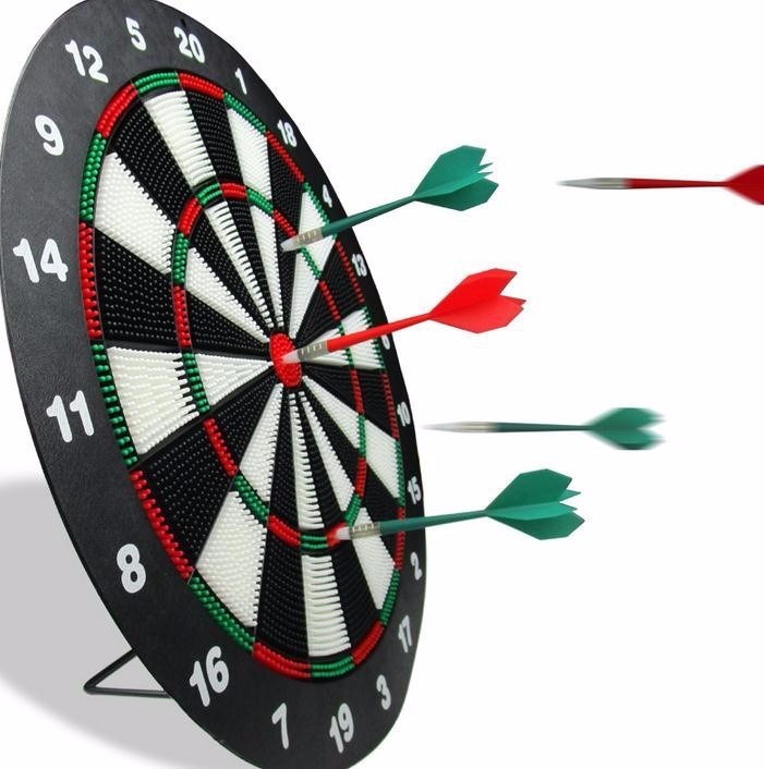 Jogo De Dardos Profissional 40cm Kit Alvo E 6 Dardos Oferta R 38 00