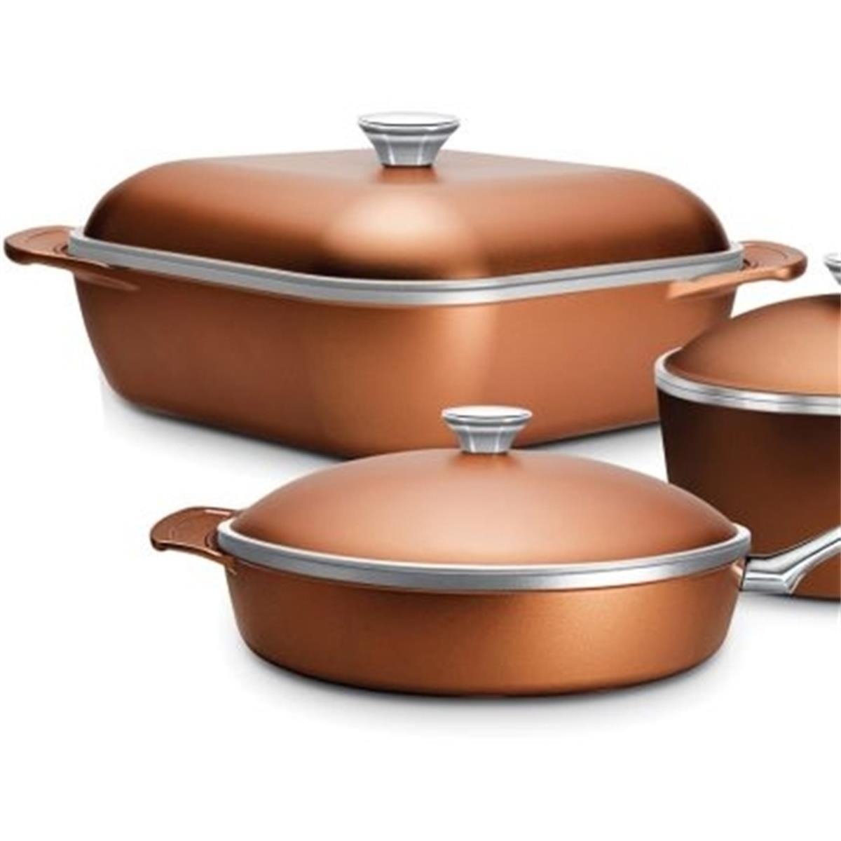 Jogo De Panelas Tramontina Design Collection Lyon 3 Peças R 149900 Em Mercado Livre