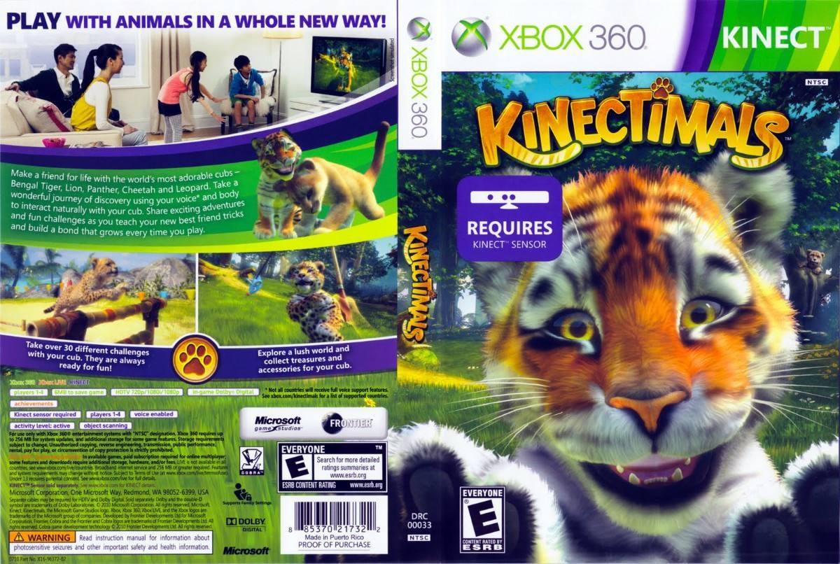 Jogo Kinect Kinectimals Lacrado Original Para Xbox 360 - R$ 78,00 em ... Jogo Kinect Kinectimals Lacrado Original Para Xbox 360 - R$ 78,00 em ...