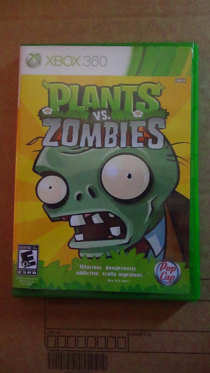 Jogo Plants Vs Zombies Xbox 360 Original R 8290 Em Mercado Livre