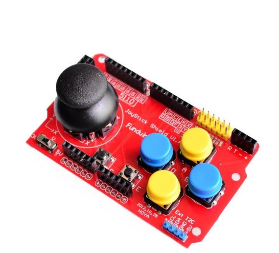 Joystick Arduino Shield Robot Vídeo Juego Gamepad 165 00 En Mercado