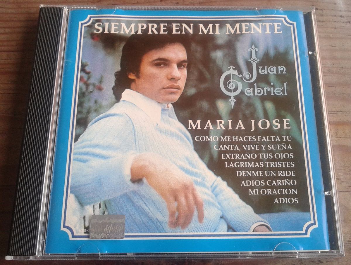 Juan Gabriel Siempre En Mi Mente Cd 1996 Bvf 149999 En Mercado Libre